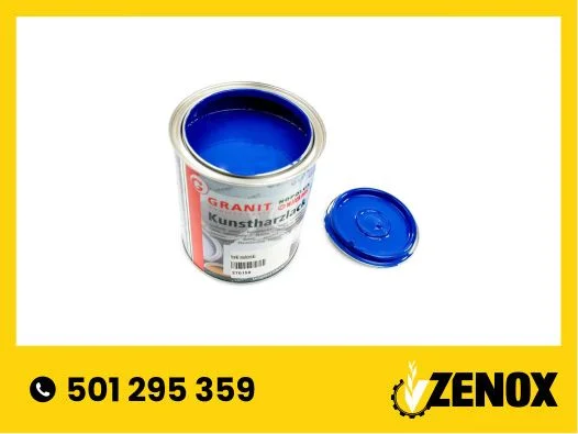 Farba Lakier Iseki niebieski RAL 5701 NOPOLUX WICKENS GRANIT 1 l Puszka ...