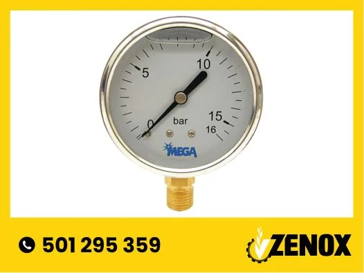 Manometr glicerynowy 0-2,5 BAR G 1/4" cala fi 63mm - 4050859928 - GRANIT