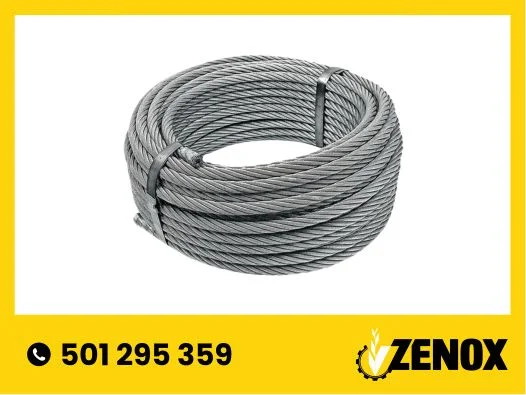 Linka stalowa VA 20 m fi 4 mm 10,8 kN GRANIT - 460305504VA-20 - GRANIT