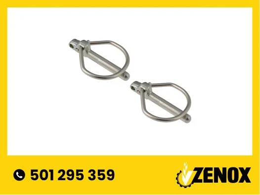 Zawleczka zatrzaskowa zabezpieczająca 8,0x42 ze stali nierdzewnej x2 ...