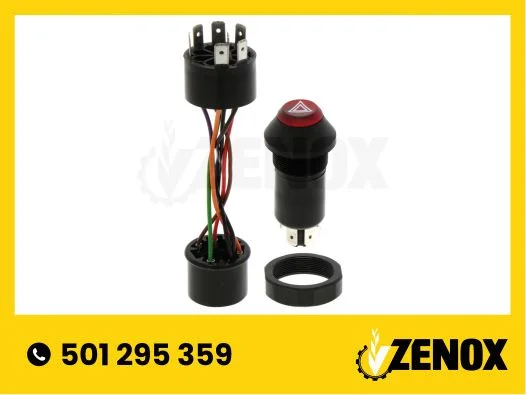 Włącznik świateł awaryjnych John Deere AL32062 - 50712007 - GRANIT