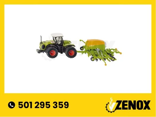 Claas Traktor z siewnikiem 1:87 Siku 1826 - 6001826 - Siku