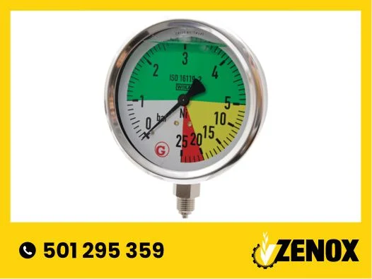 Manometr glicerynowy 0-25 BAR fi 100 mm WIKA 01-00014 - 67001-00014 - GRANIT