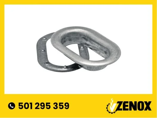 Liwers oczko owalne chwytka plandeki 42x22 GRANIT - 2200242 - GRANIT